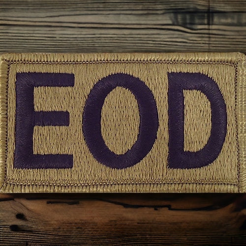 Army EOD Patch Set by The Demo Hooch