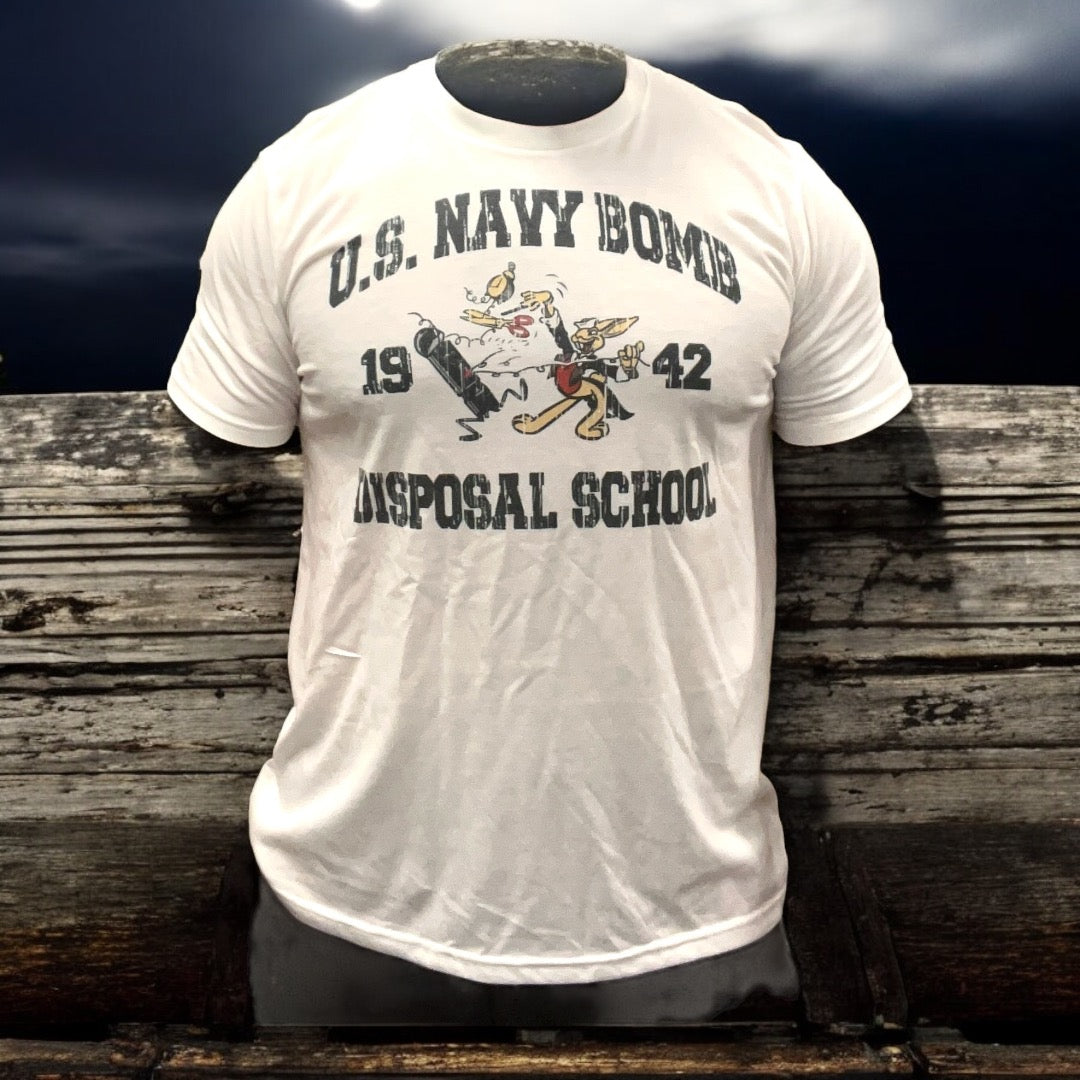 U.S. Navy Bomb Disposal Max Hare T Shirt by The Demo Hooch